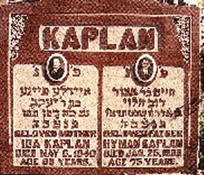 Gravesites - Cemnic - Families - Jałówka - JewishGen.org