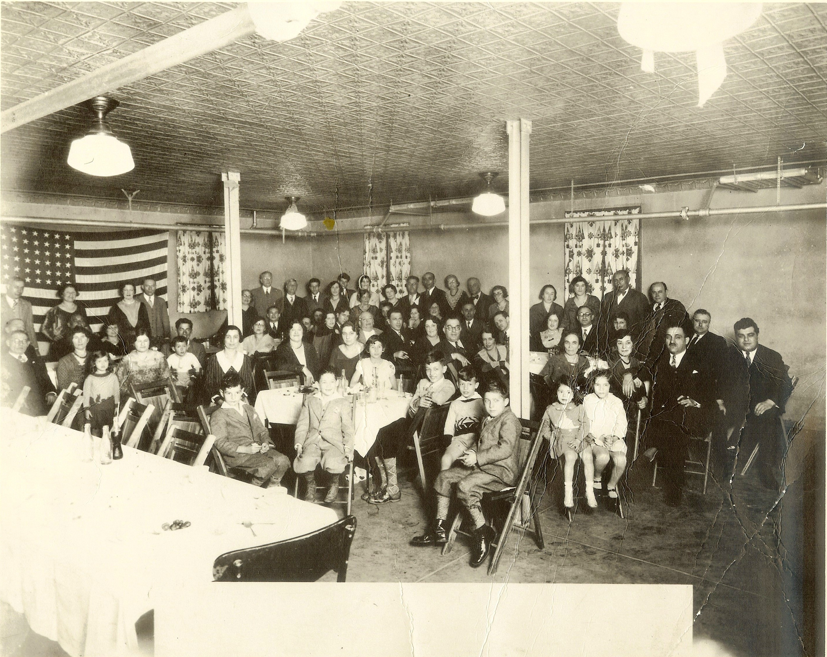 The members of the Temple Beth El Community at their annual meeting in ...
