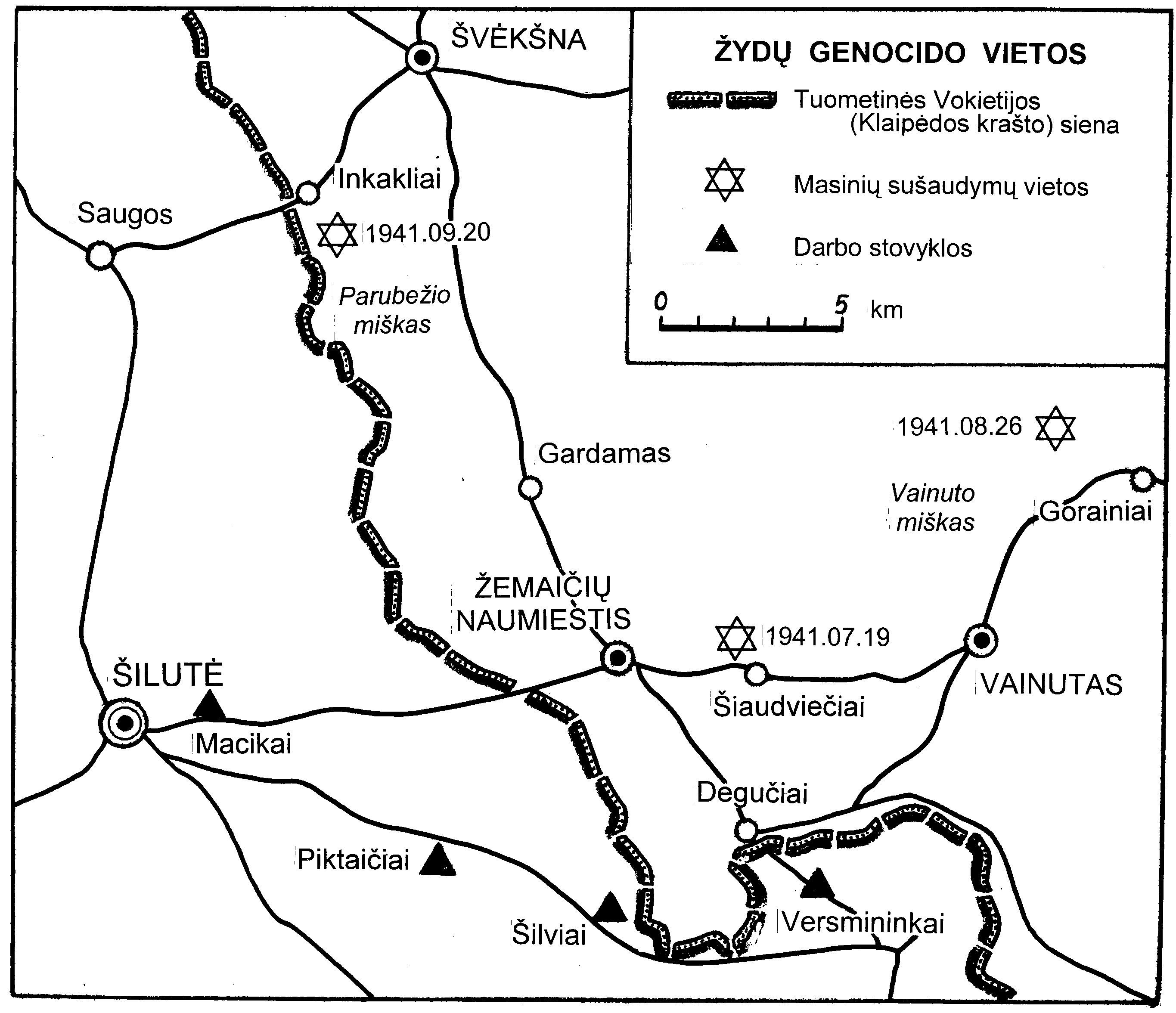 KehilaLinks Page -- Švėkšna, Lithuania